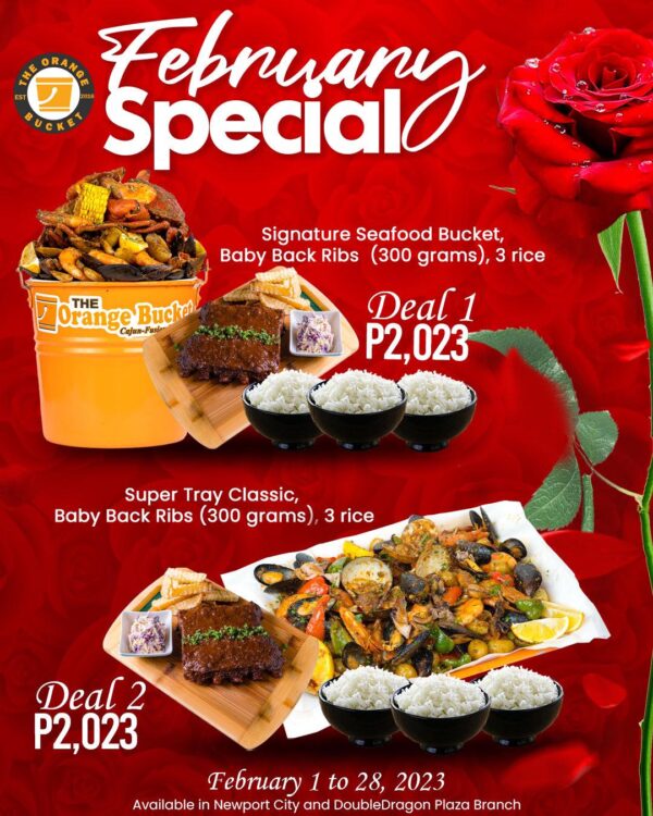 SPECIAL OFFERS – The Orange Bucket