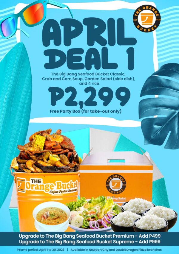 SPECIAL OFFERS – The Orange Bucket