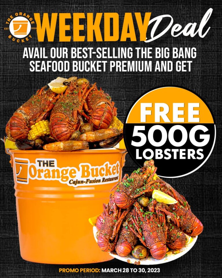 SPECIAL OFFERS – The Orange Bucket