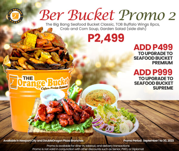 SPECIAL OFFERS – The Orange Bucket